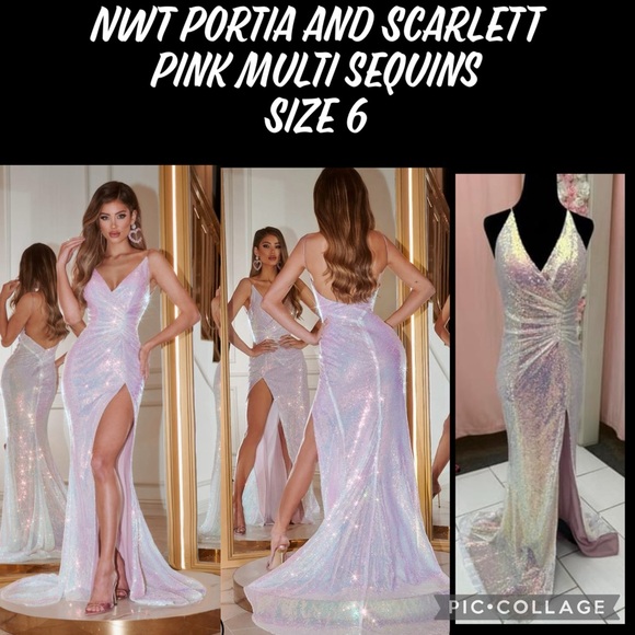 Portia and Scarlett | Dresses | Nwt Portia And Scarlett Multi Pink ...